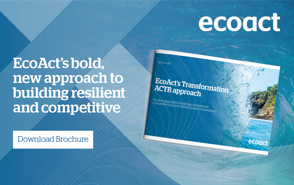 EcoAct ACTR approach brochure | EcoAct